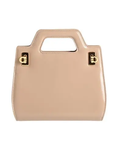 FERRAGAMO Wanda Mini Handbag - Beige