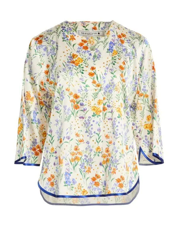 SHIRTAPORTER Floral Print Top