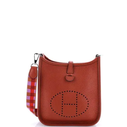 Hermès Evelyne Bag Gen Iii Clemence Tpm - Brown