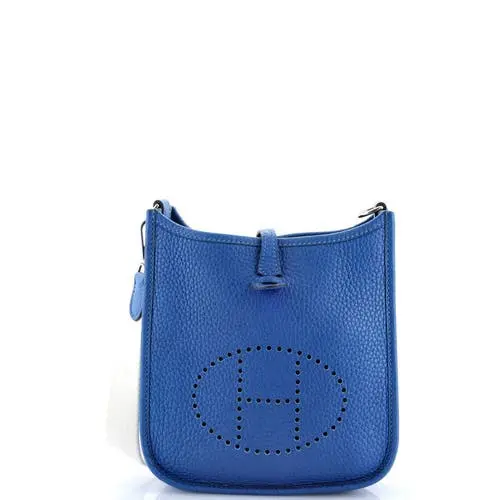 Hermès Evelyne Bag Gen Iii Clemence Tpm - Blue