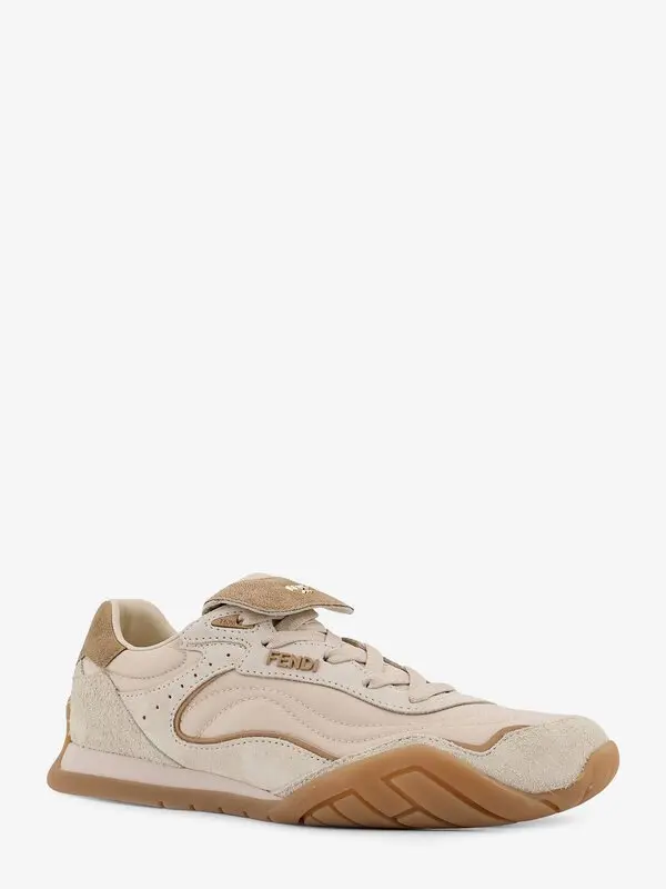 Fendi Wave Pulse Sneakers - Beige