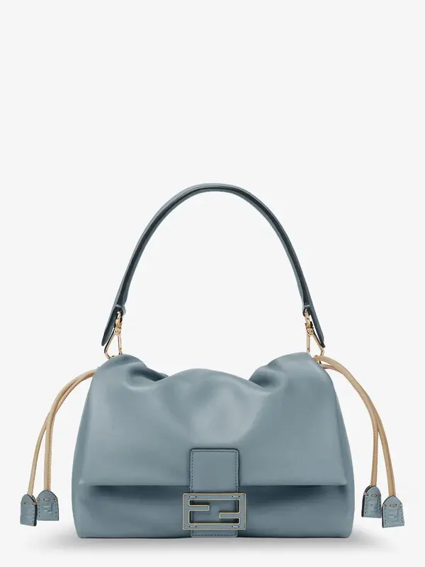 Fendi Mamma Baguette Medium - Blue
