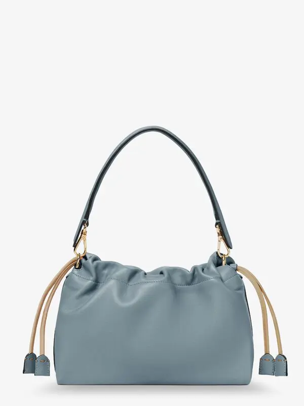 Fendi Mamma Baguette Medium - Blue