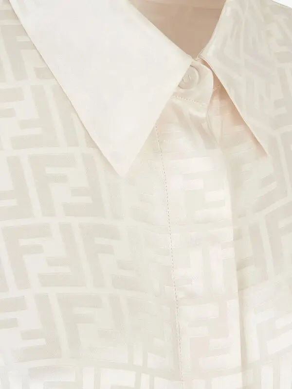 Fendi Ff Silk Shirt