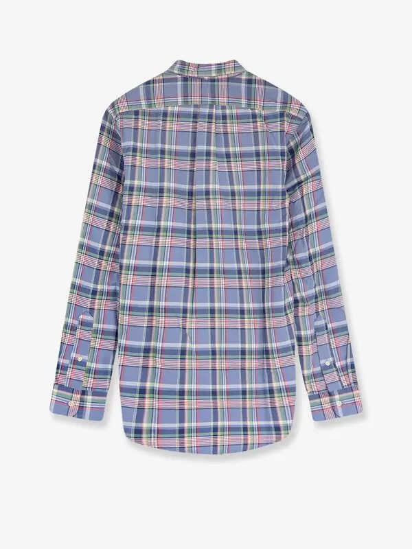 Polo Ralph Lauren Custom Fit Cotton Shirt - Blue