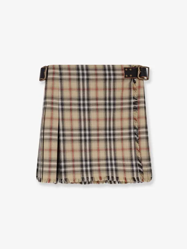 Burberry Skye Cotton Kilt