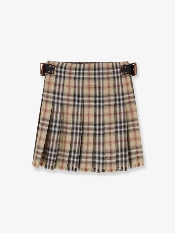 Burberry Skye Cotton Kilt