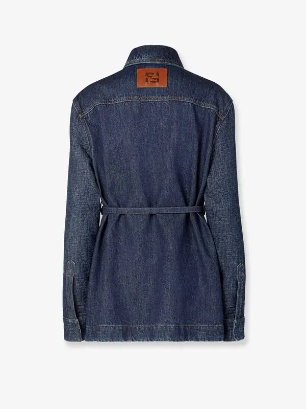 Fendi Ff Denim Jacket