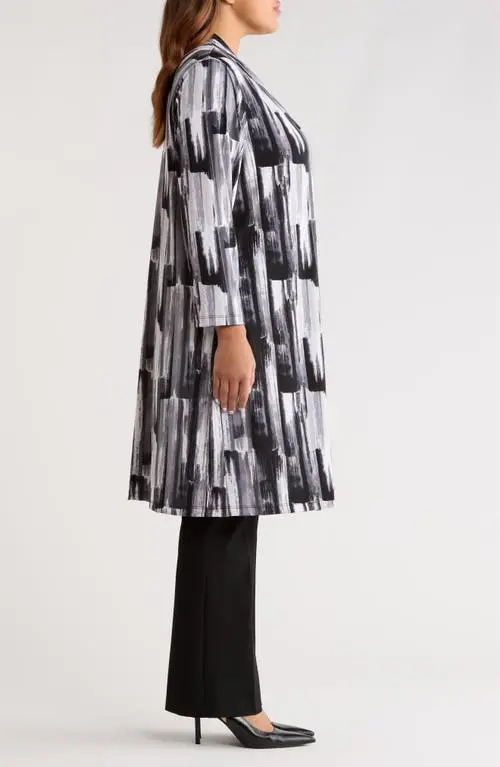 Vikki Vi Printed Knit Duster