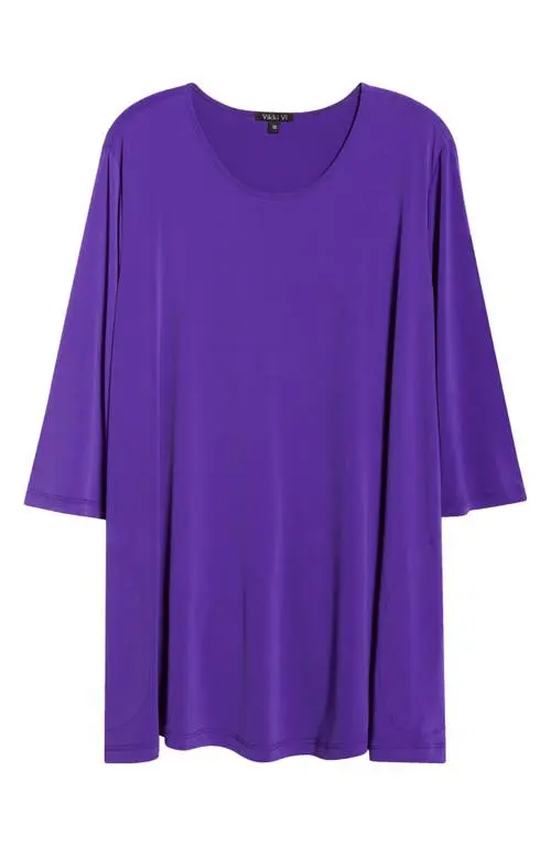 Vikki Vi Swing Tunic - Iris
