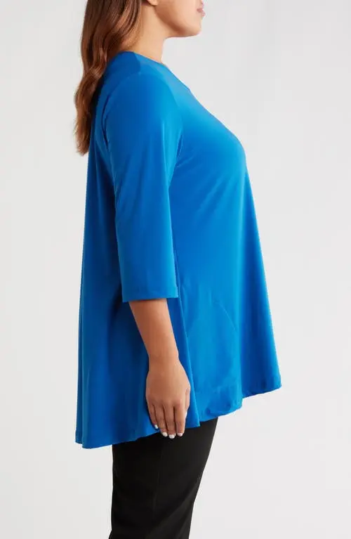 Vikki Vi Swing Tunic - Azure