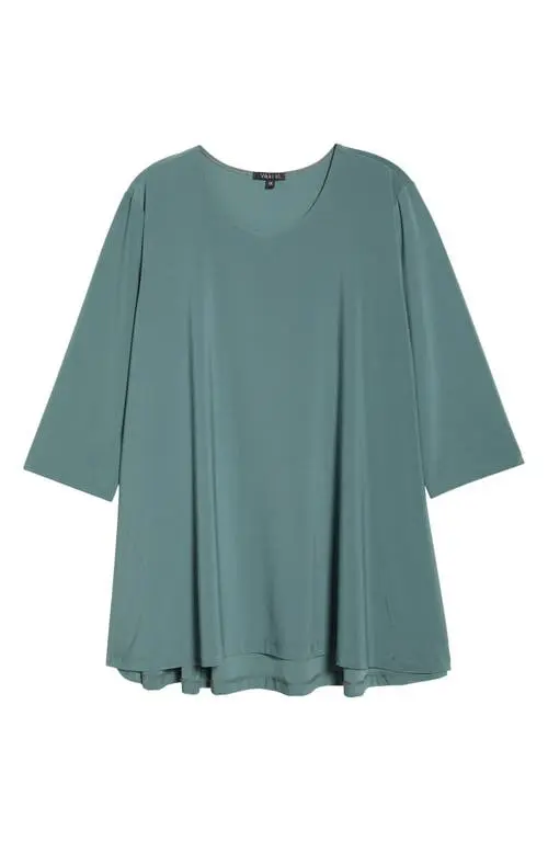 Vikki Vi Swing Tunic - Sage