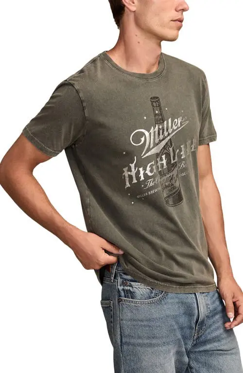 Lucky Brand Miller High Life Graphic T-shirt