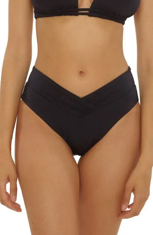 BECCA® By Rebecca Virtue High-waist Bikini Bottom - Black