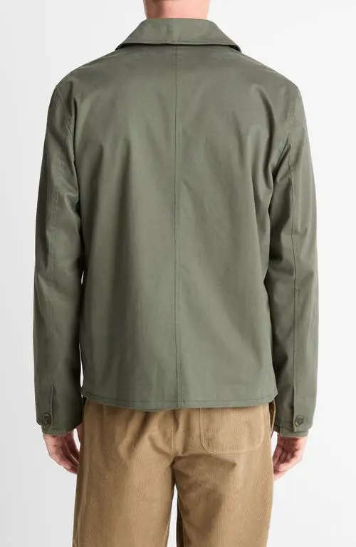 Vince Peached Stretch Cotton Jacket