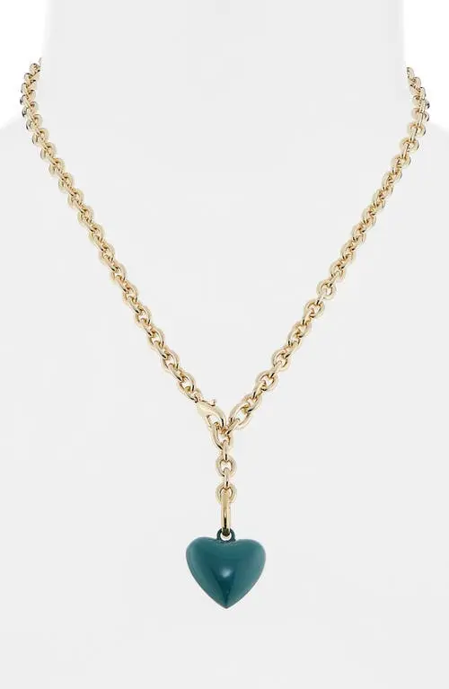ROXANNE ASSOULIN The Mini Puffy Heart Pendant Necklace