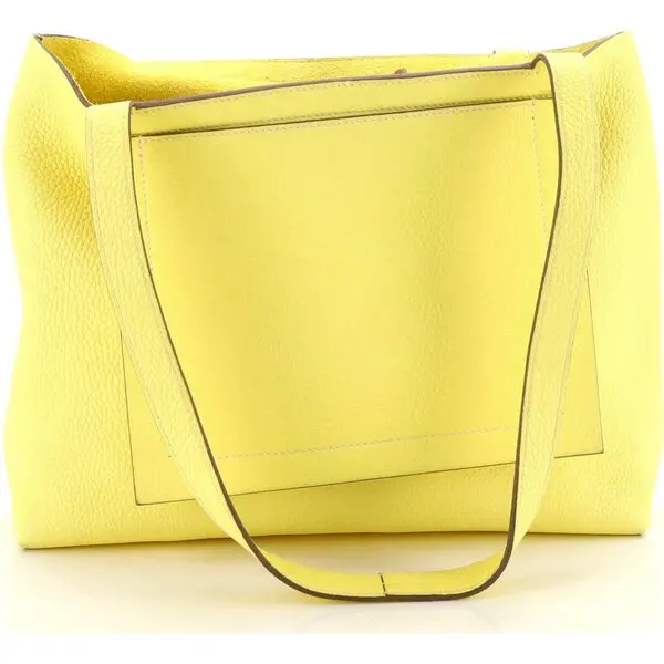 HERMES Cabasellier Tote Clemence 31 - Lime
