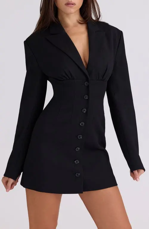 House Of Cb Georgia Mini Jacket Dress