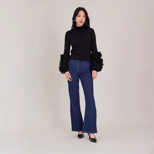 Anne Fontaine Lanka Viscose Knit Pullover