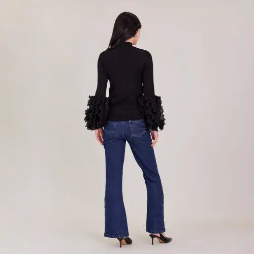 Anne Fontaine Lanka Viscose Knit Pullover