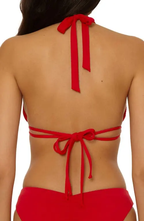 BECCA By Rebecca Virtue Riviera Triangle Bikini Top