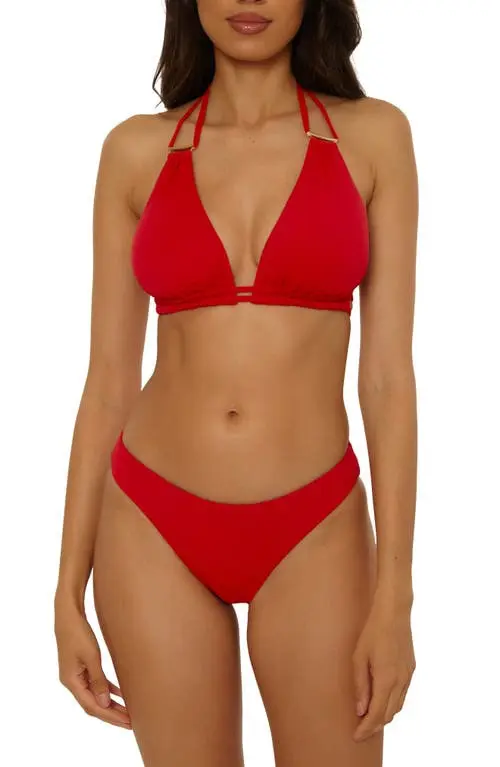 BECCA By Rebecca Virtue Riviera Triangle Bikini Top