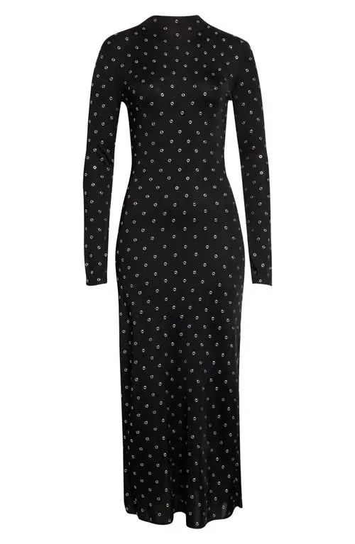 Altuzarra Kaplan Grommet-embellished Sweater Dress - Black