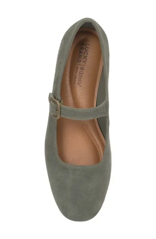 Lucky Brand Mary Jane Flat - Midgreen