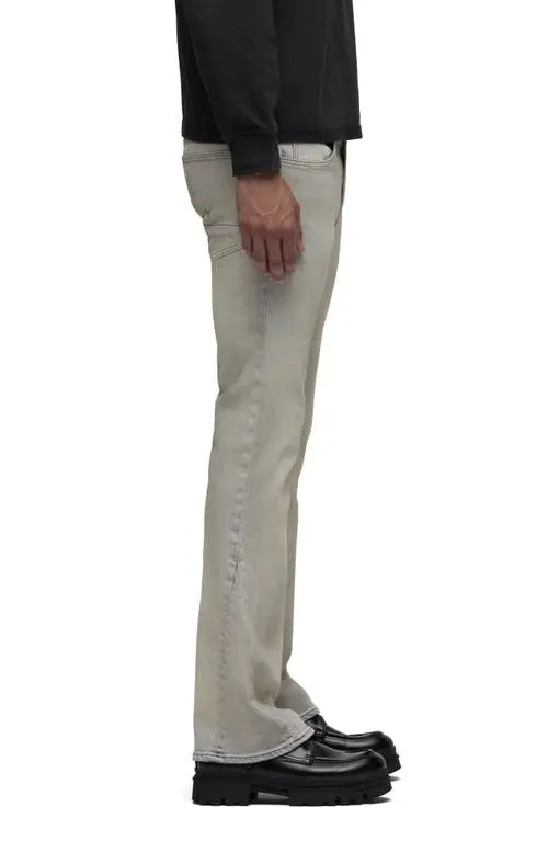Hudson Jeans Walker Kick Flare Jeans - Chalk Mist
