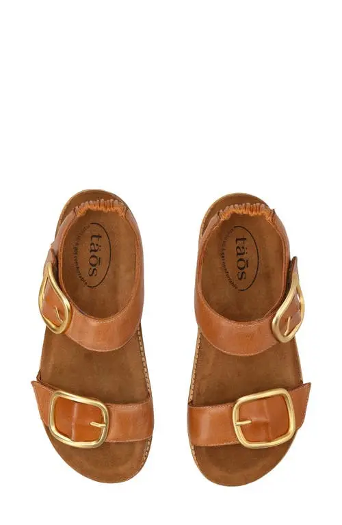 TAOS On The Double Sandal - Caramel