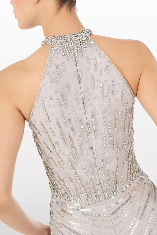 Jenny Packham Carmen Maxi Gown - Ammonite