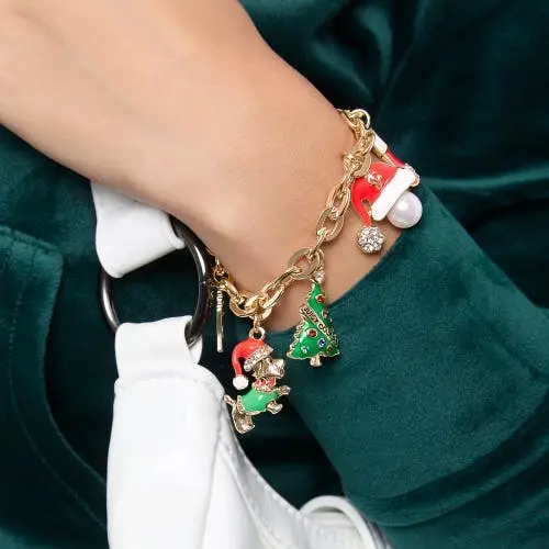 Juicy Couture Christmas Charm Bracelet