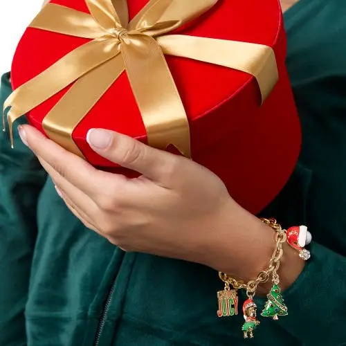 Juicy Couture Christmas Charm Bracelet