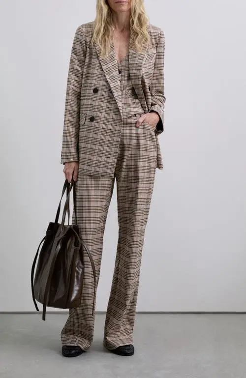 SCALPERS Checked Blazer