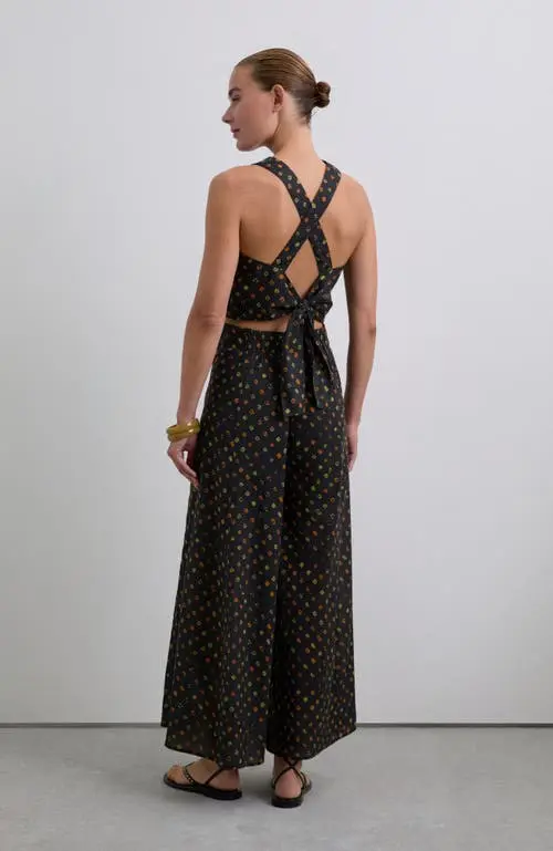 SCALPERS Print Top - Black