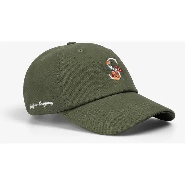 SCALPERS Flower Cap - Khaki