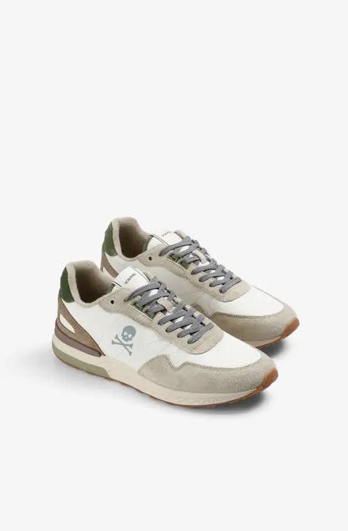 SCALPERS Harry Sneakers - Cream