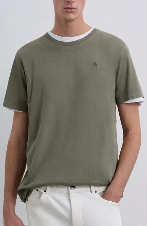 SCALPERS Skull Winter Tee - Khaki