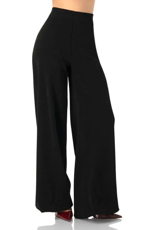 IVONNE Corduroy Wide-leg Trousers