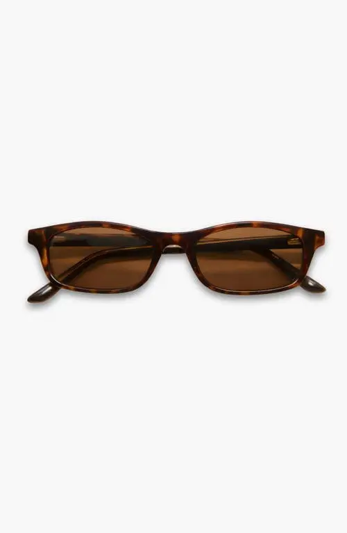 INDY Joey Square Polarized Sunglasses - Brown