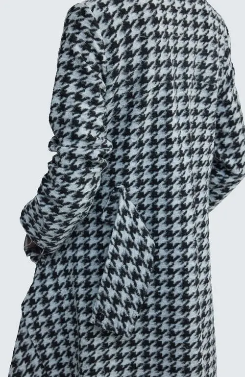 LUUKAA Zaria Houndstooth Long Jacket