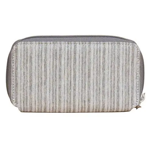HAIKU Intrepid Rfid Blocking Wristlet - Gray Poplar