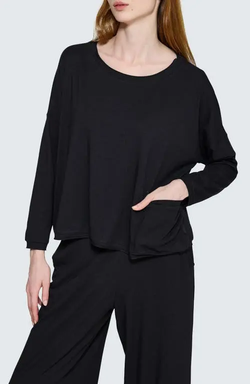 LUUKAA Lana Boxy Blouse - Black