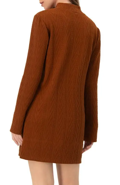 IVONNE Knitted Short Dress With Necklace