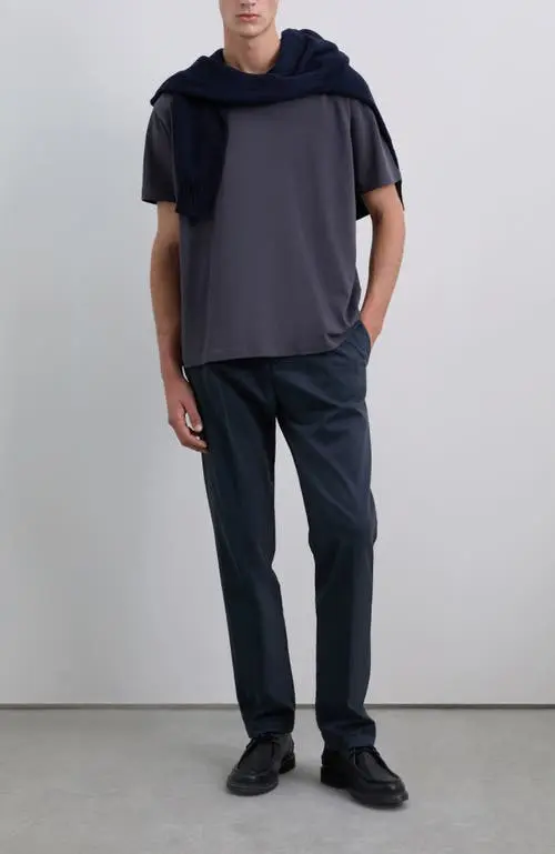 SCALPERS Solid Tee - Anthracite