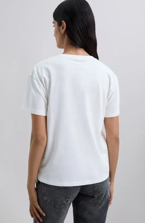 SCALPERS Skullflock Tee - Ecru