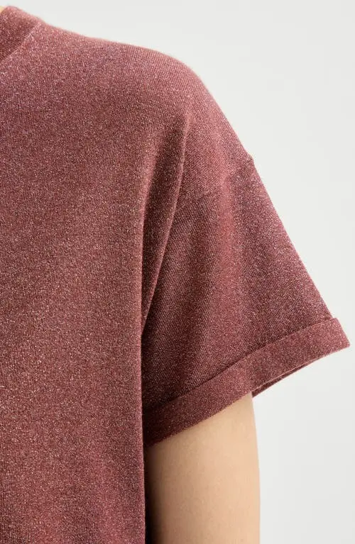 Brunello Cucinelli Cashmere And Silk Lightweight Sweater - Orange