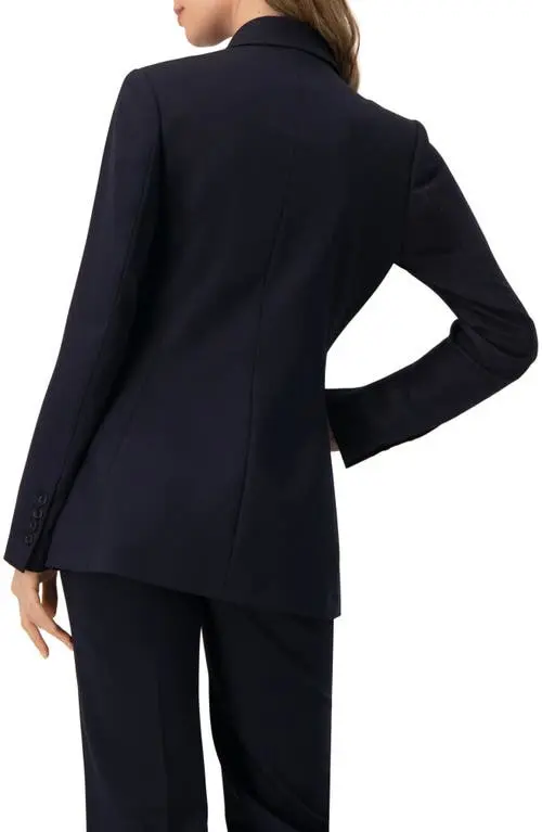 IVONNE Tailored Notched Lapel Single-button Blazer