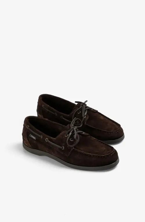 SCALPERS Leather Boat Shoes