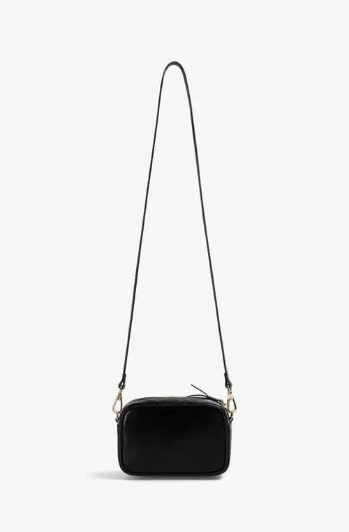 SCALPERS Leather Mini Bag With Skull Detail